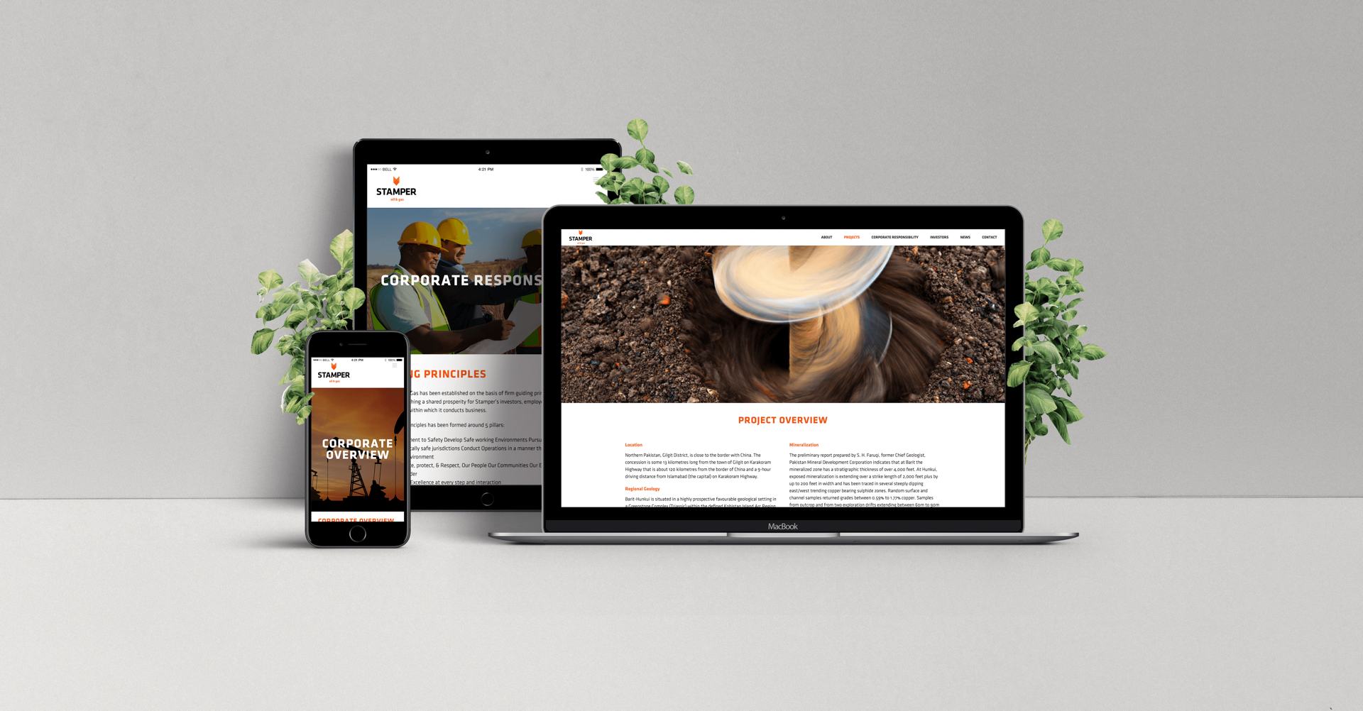 Stamper Oil & Gas Corp. | Vancouver, B.C. | HOVR Marketing